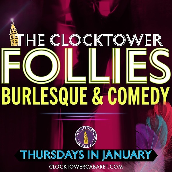The Clocktower Cabaret | Twitter, Instagram, Facebook | Linktree
