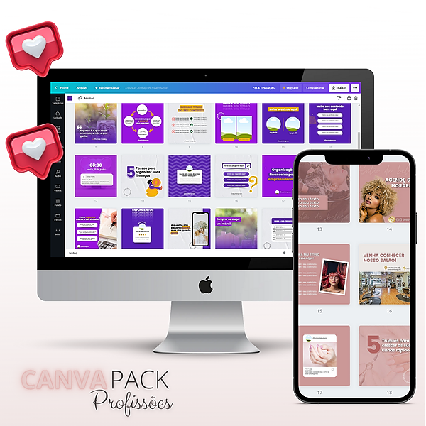 Canva Pack Profissões | Linktree