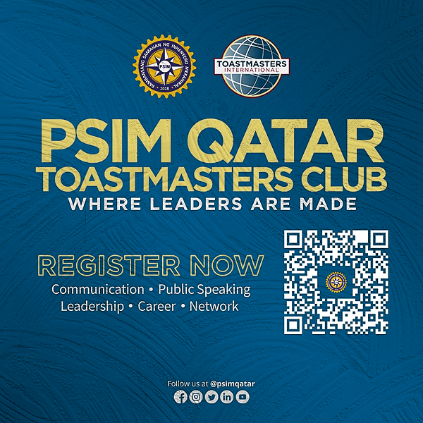 PSIM Qatar Chapter | Twitter, Instagram, YouTube, Facebook | Linktree