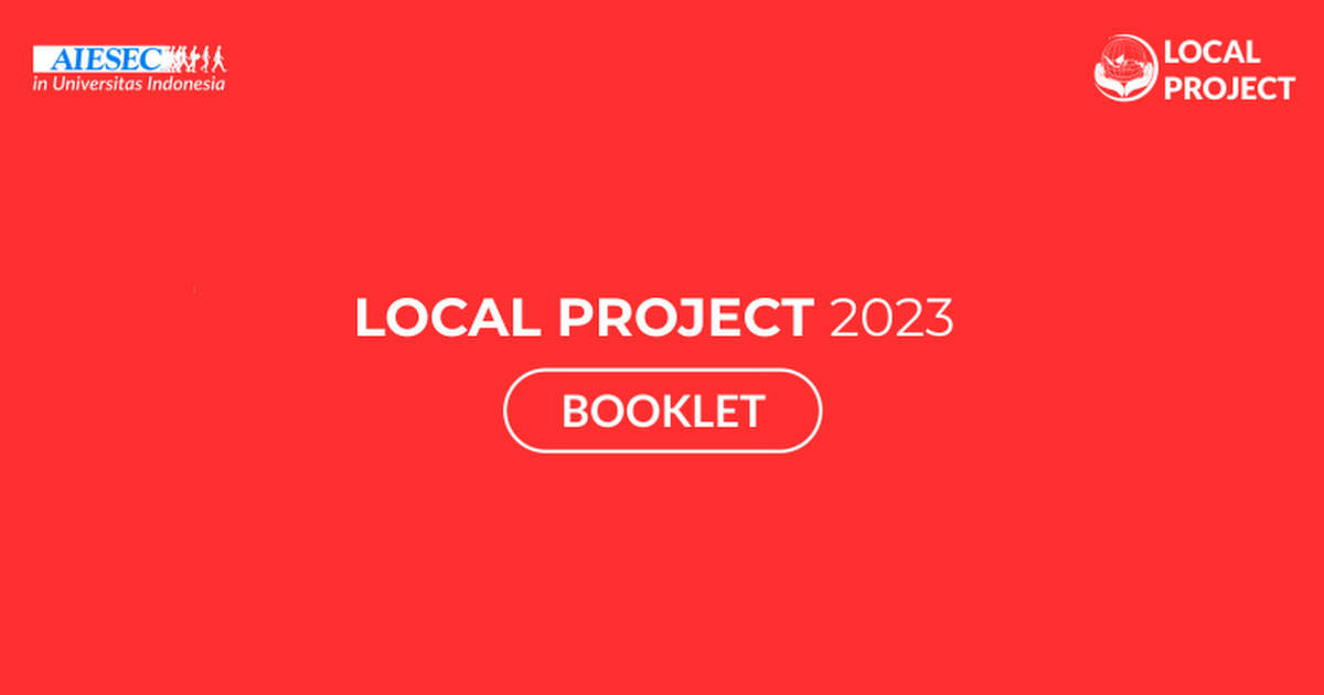 Local Project AIESEC in UI | Linktree