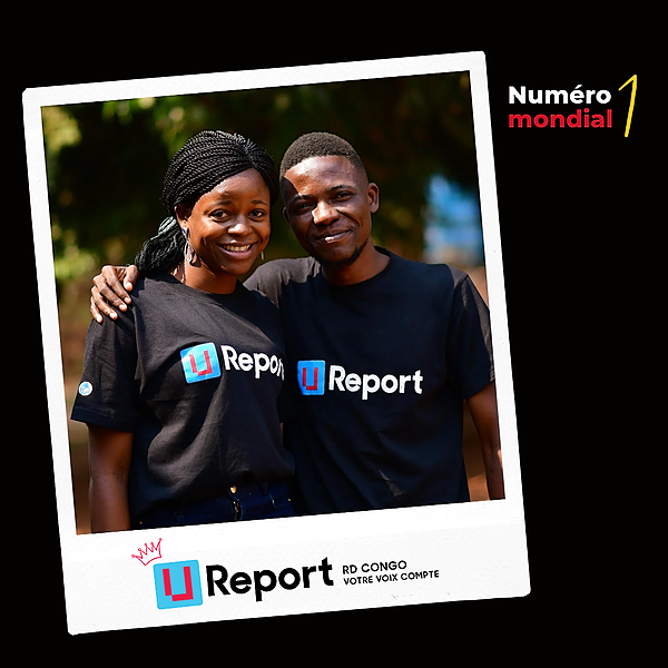 U-Report RDC | Twitter, Instagram, Facebook | Linktree