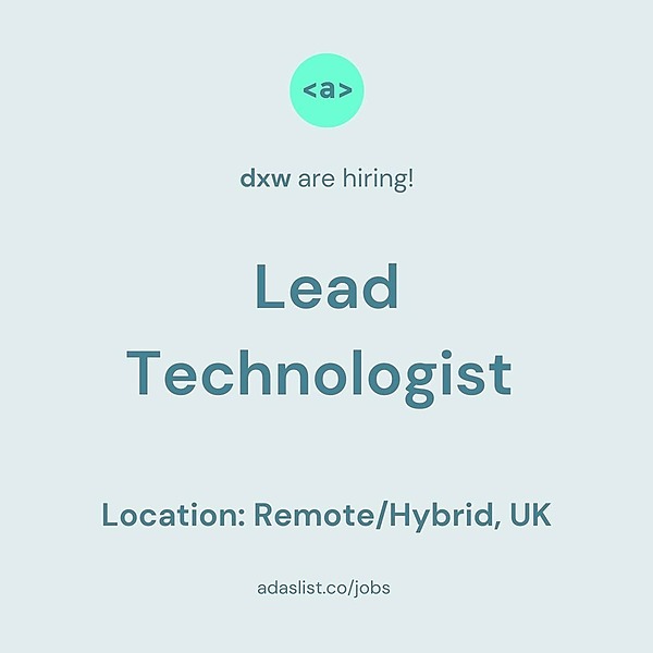 Ada's List | Twitter, Instagram | Linktree