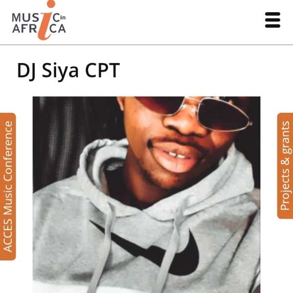 Dj Siya CPT | Twitter, Instagram, Facebook | Linktree