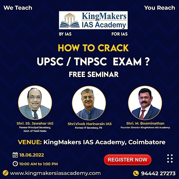 KingMakers IAS Academy | Linktree