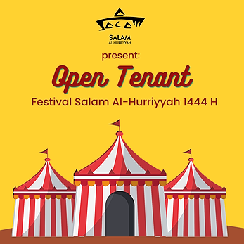 Open Tenant Salam Alhurriyyah | Instagram | Linktree