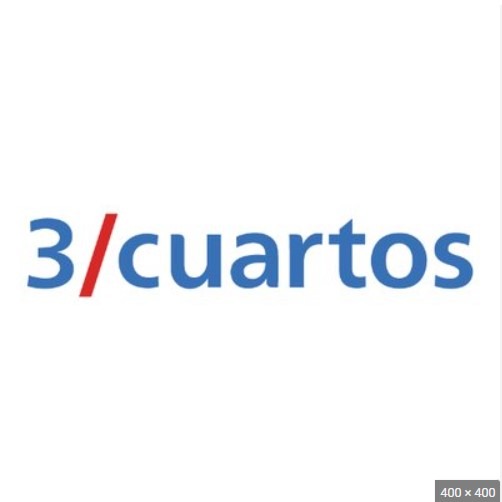 3 Cuartos Producciones | Twitter, Facebook | Linktree