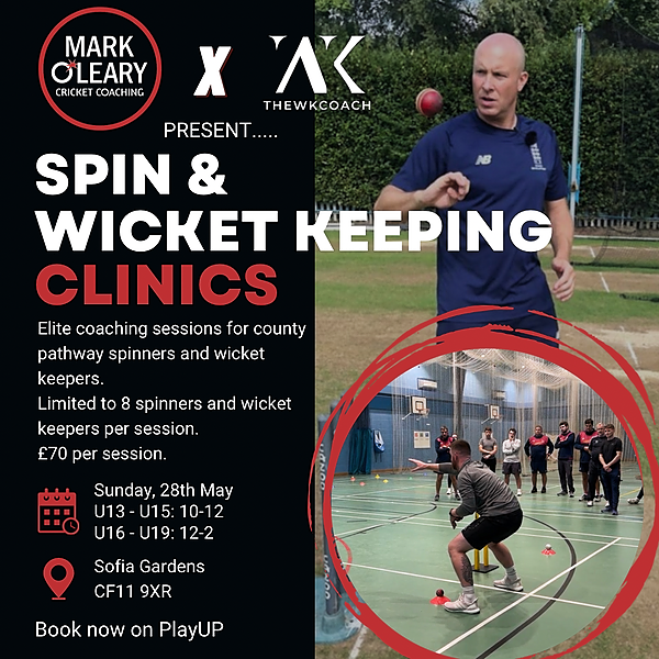 SPIN & WICKET KEEPING CLINICS | Linktree