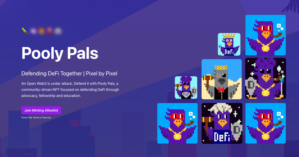 Friends of Pooly | Twitter, Instagram | Linktree