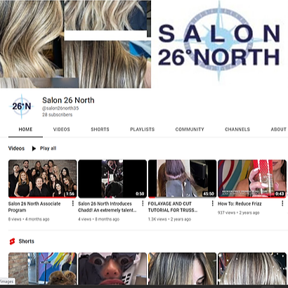 We ARE Salon 26 North | Instagram, Facebook, TikTok | Linktree
