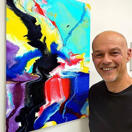 Swarez Art: Large scale abstract artist and creator of beautiful things ...