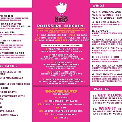 Burning Bird | Instagram, Facebook | Linktree