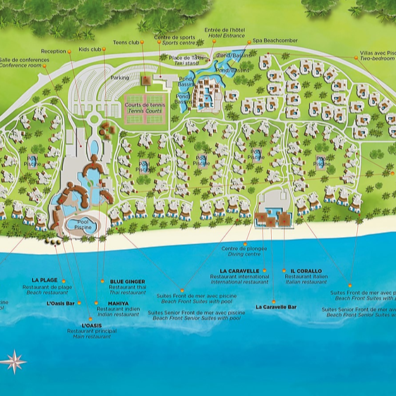 Trou Aux Biches Beachcomber | Instagram, Facebook | Linktree