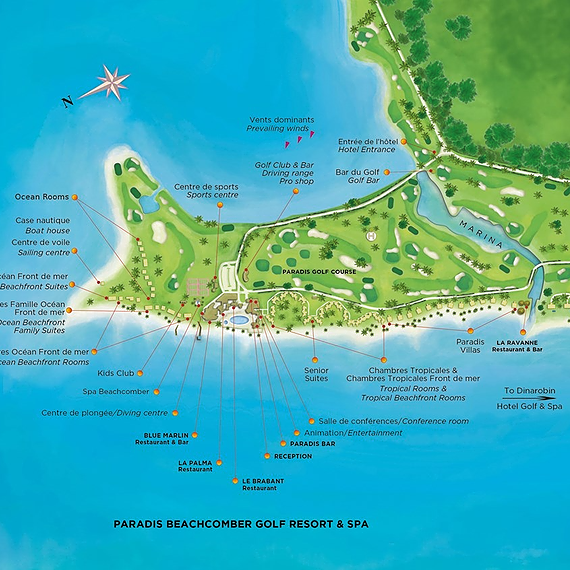 Paradis Beachcomber | Instagram, Facebook | Linktree