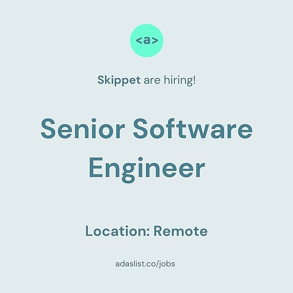 Ada's List | Twitter, Instagram | Linktree