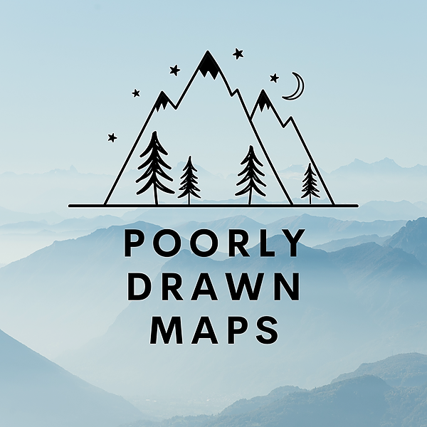 Poorly Drawn Maps | Twitter | Linktree