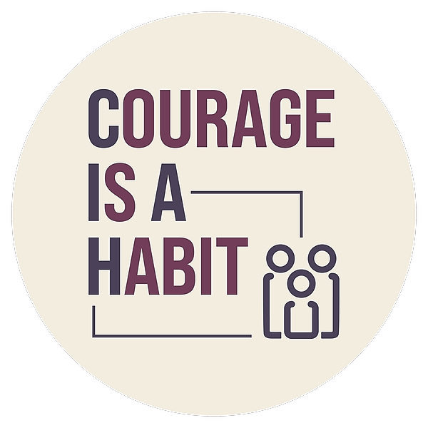 Courage Is A Habit | Twitter, Instagram, Facebook | Linktree