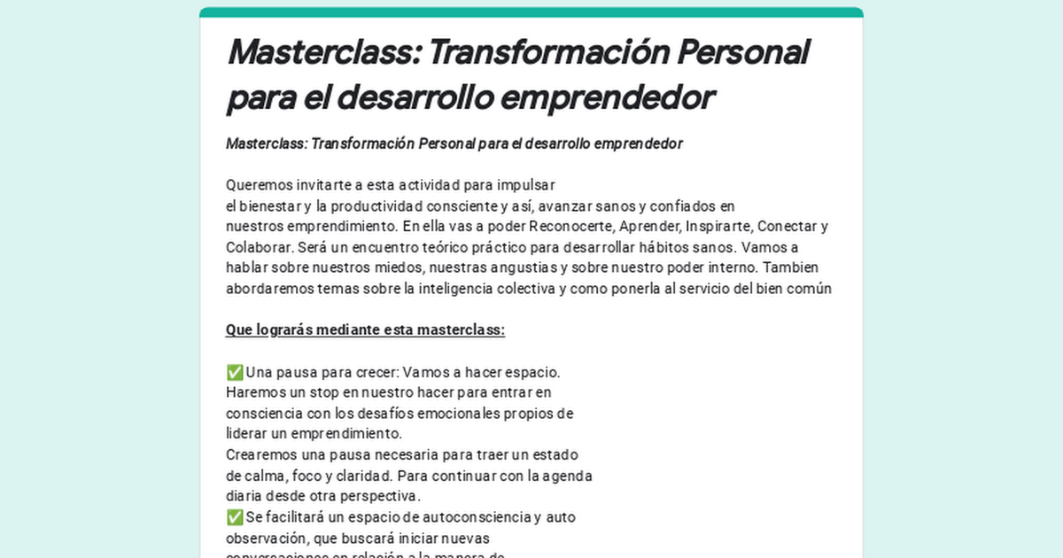 @cba.emprendedora | Linktree