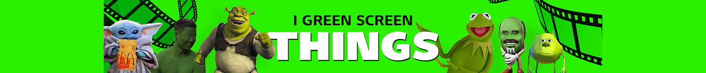 I Green Screen Things | Instagram, Facebook, TikTok | Linktree
