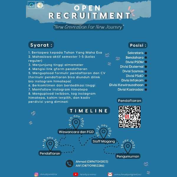 OPREC HIMATEPA 2022/2023 | Linktree