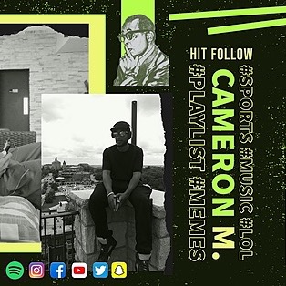 Cameron M | Twitter, Instagram, Facebook | Linktree