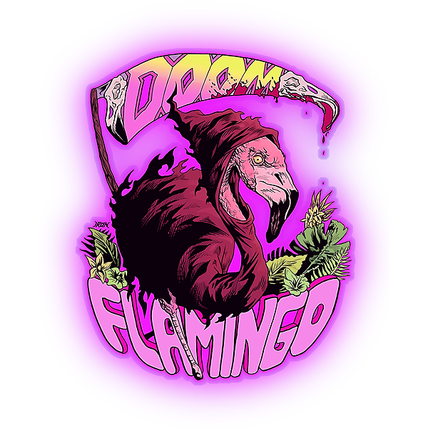 DOOM FLAMINGO - Listen on YouTube, Spotify - Linktree