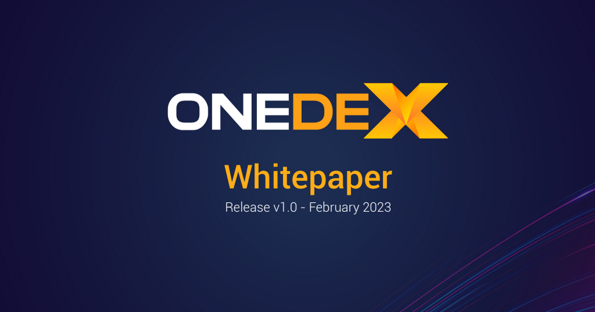 OneDex | Twitter | Linktree