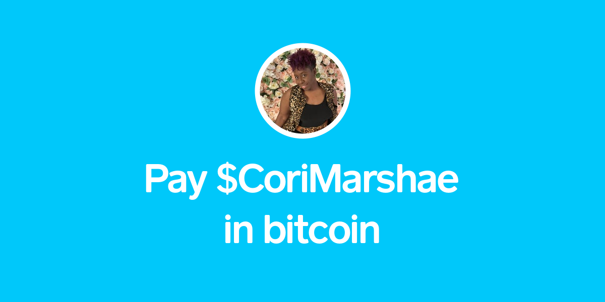 Ms. Marshae | Twitter, Instagram, TikTok | Linktree