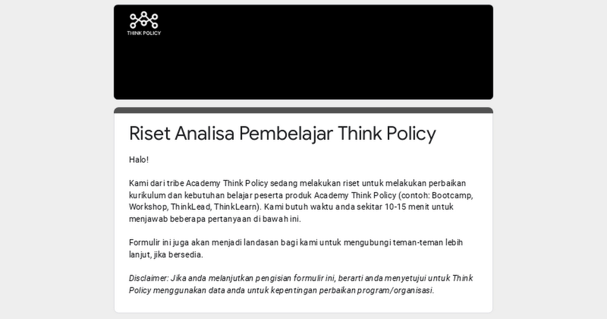 Think Policy | Twitter | Linktree