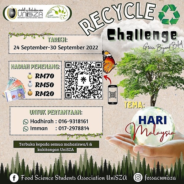 ' RECYCLE CHALLENGE ' | Linktree