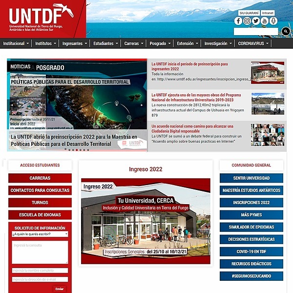 untdf_universidad | Twitter, Instagram, Facebook | Linktree