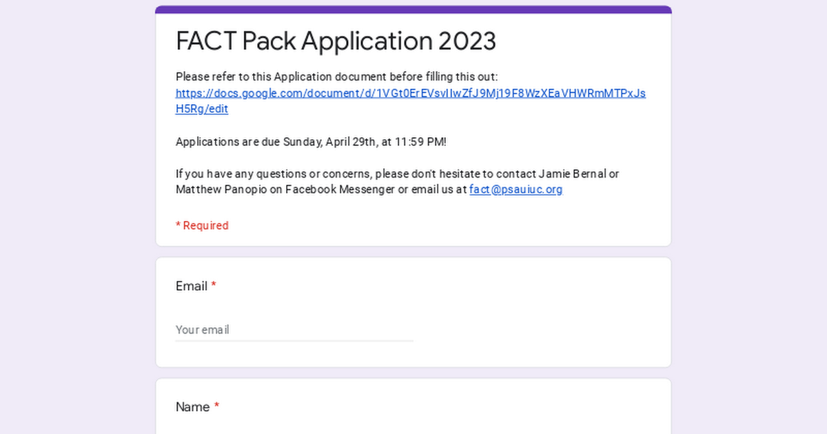 PSA UIUC | Facebook | Linktree