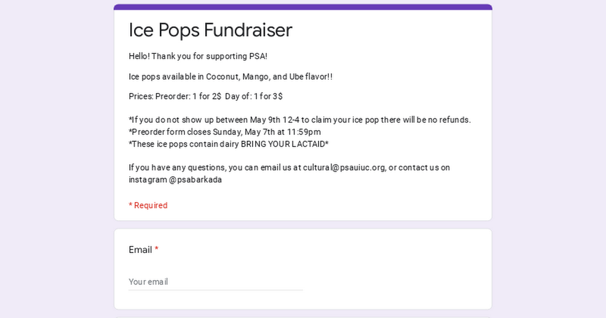 PSA UIUC | Facebook | Linktree