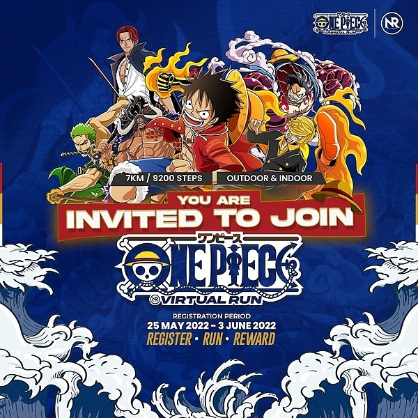 JOIN ONEPIECE VIRTUAL RUN 2022 | Linktree