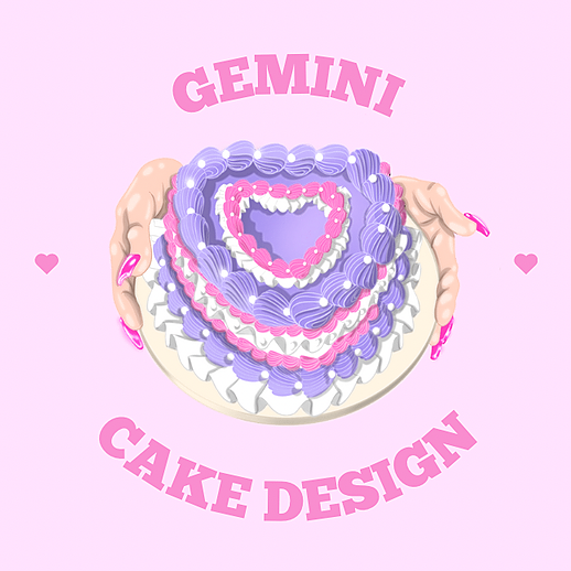 Gemini Cake Design | TikTok | Linktree