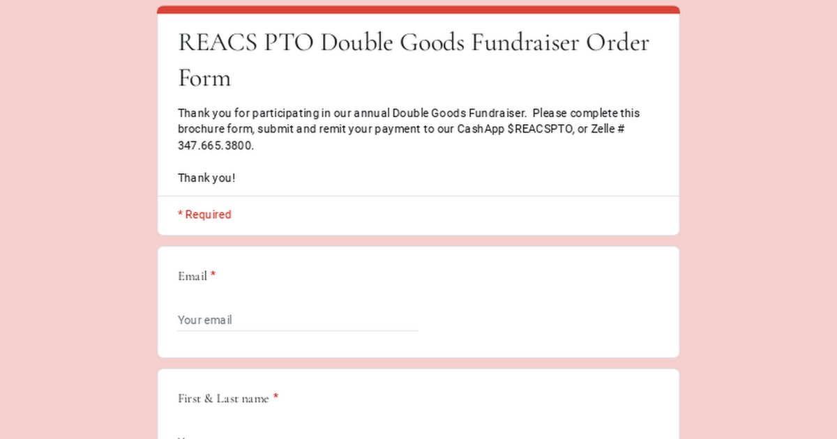 REACS PTO | Linktree