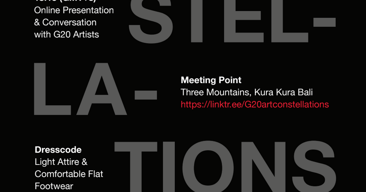 G20artconstellations | Instagram | Linktree