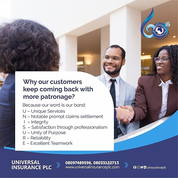 Universal Insurance Plc | Instagram, Facebook | Linktree