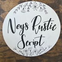 @NeysRusticScript | Instagram, Facebook, TikTok | Linktree