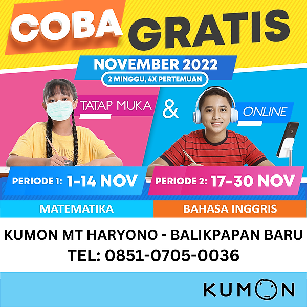 Kumon MT Haryono Balikpapan | Instagram | Linktree
