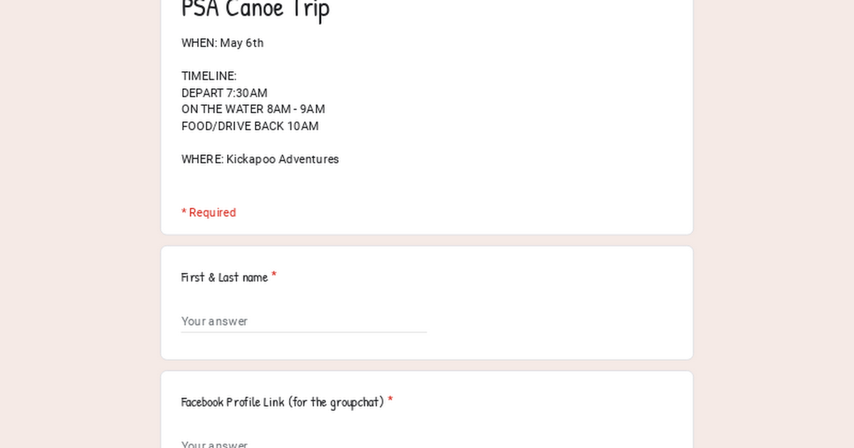 PSA UIUC | Facebook | Linktree