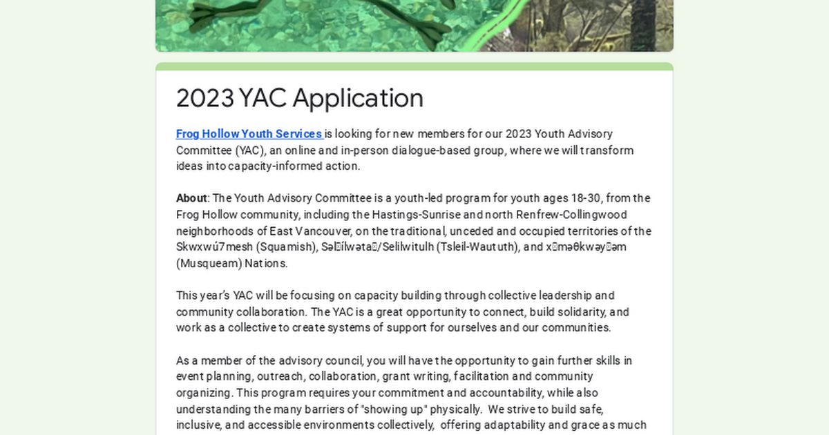 FHNH Youth Services | Instagram | Linktree