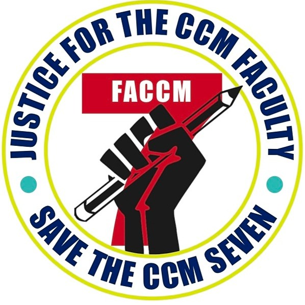 SaveCCMfaculty | Twitter, Instagram, Facebook | Linktree