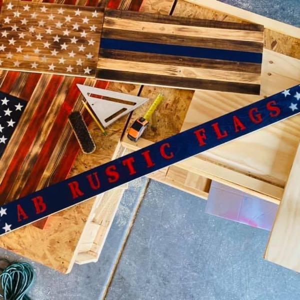 American Badass Rustic Flags | Twitter, Instagram, Facebook | Linktree
