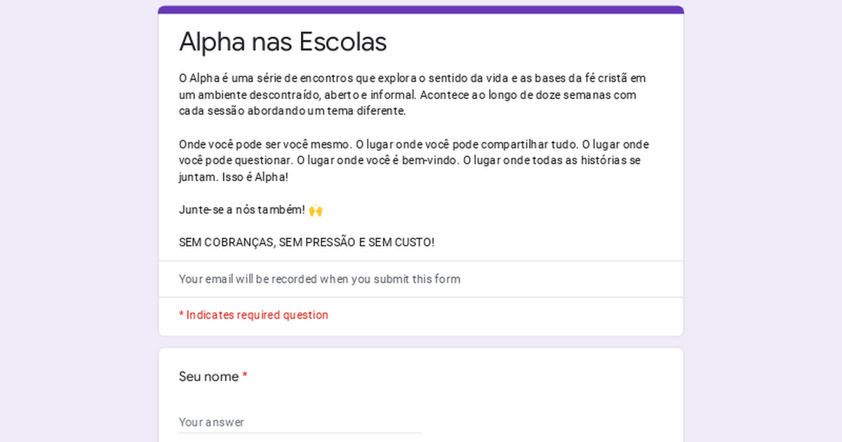 ALPHA BRASIL | Instagram, Facebook | Linktree