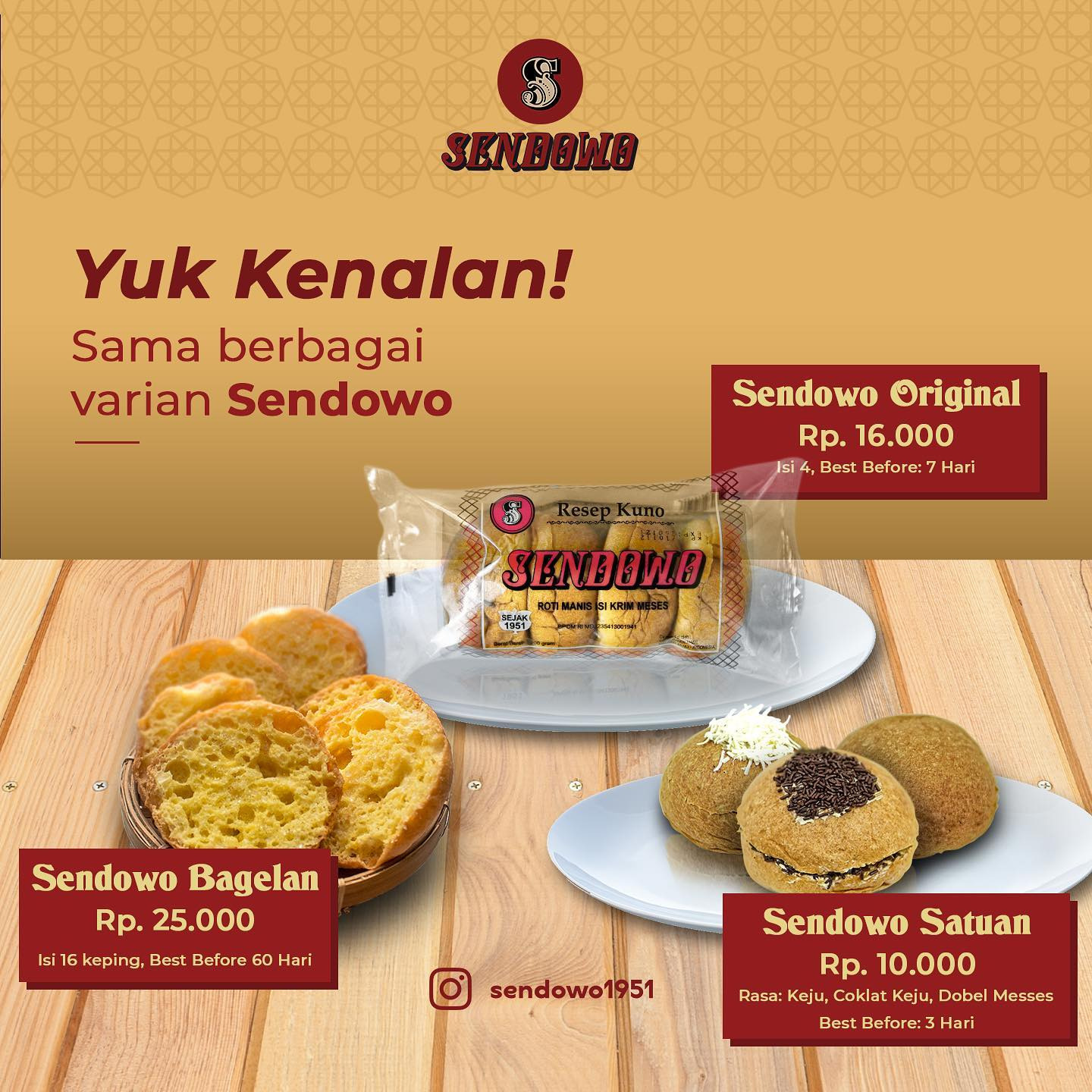 roti sendowo | Linktree