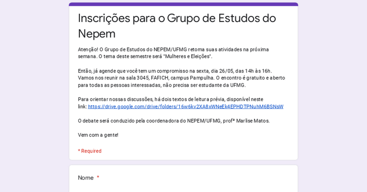 @nepem.ufmg | Linktree