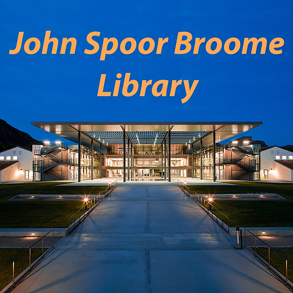 John Spoor Broome Library | Twitter, Instagram, Facebook | Linktree