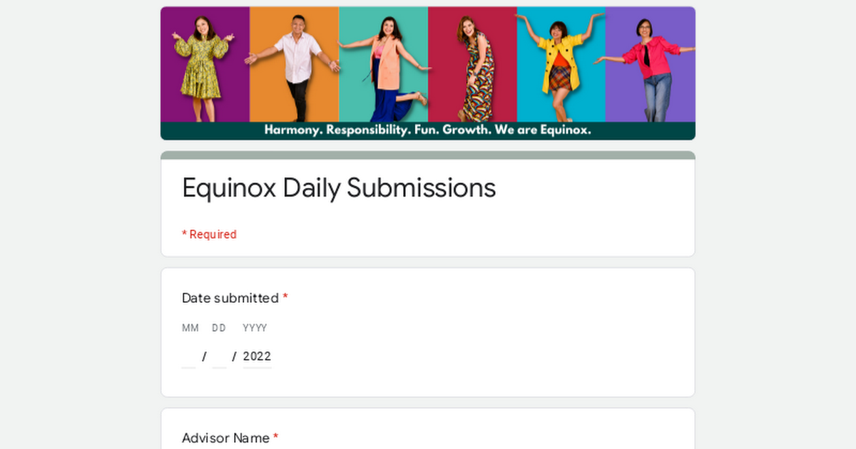 Equinox Quick Links | Linktree