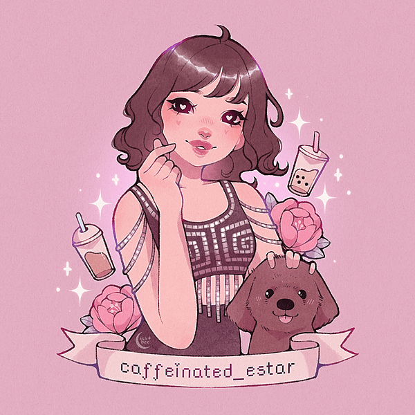 caffeinated_estar | Twitter, Instagram, TikTok, Twitch | Linktree