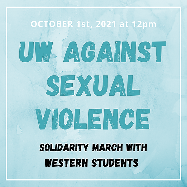 UW Against Sexual Violence | Instagram, Facebook | Linktree